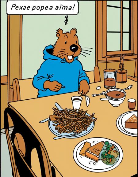 Hergé - Tintin - SDXL - v1.0 | Stable Diffusion XL LoRA | Civitai